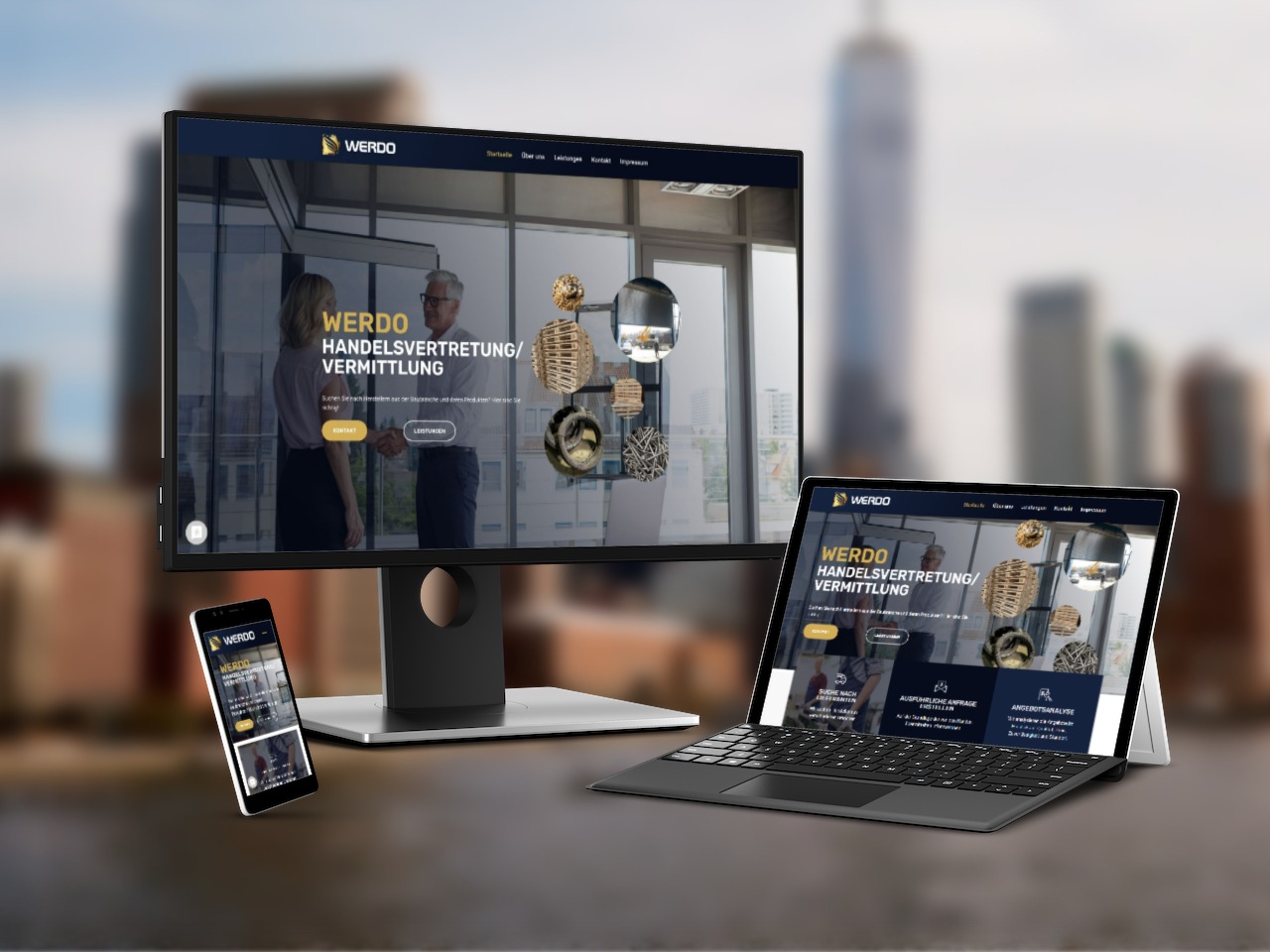 Strona internetowa dla firmy - KB WebStudio - Web Design Studio in Berlin